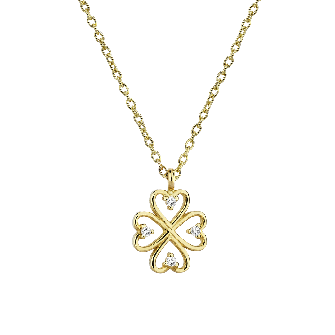 Prayer Saka Yellow Gold Necklace – Her Story Official Türkiye